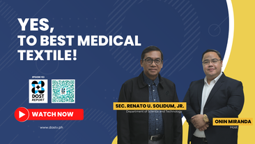DOST Report 153: Yes To Best Medical Textile | DOSTv - Science for the ...
