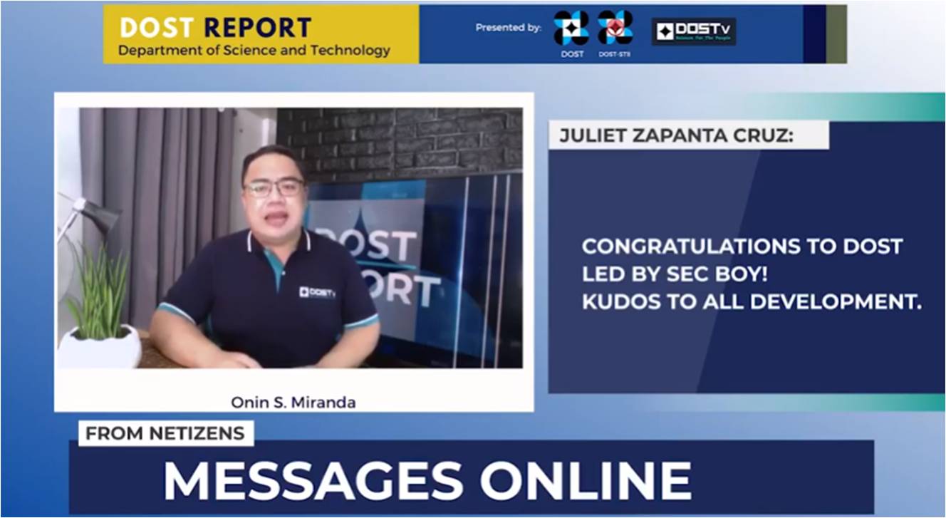 DOST Report (June 6, 2020) | DOSTv - Science for the People